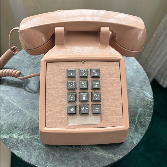 Other | Vintage Pink Rotary Phone | Poshmark